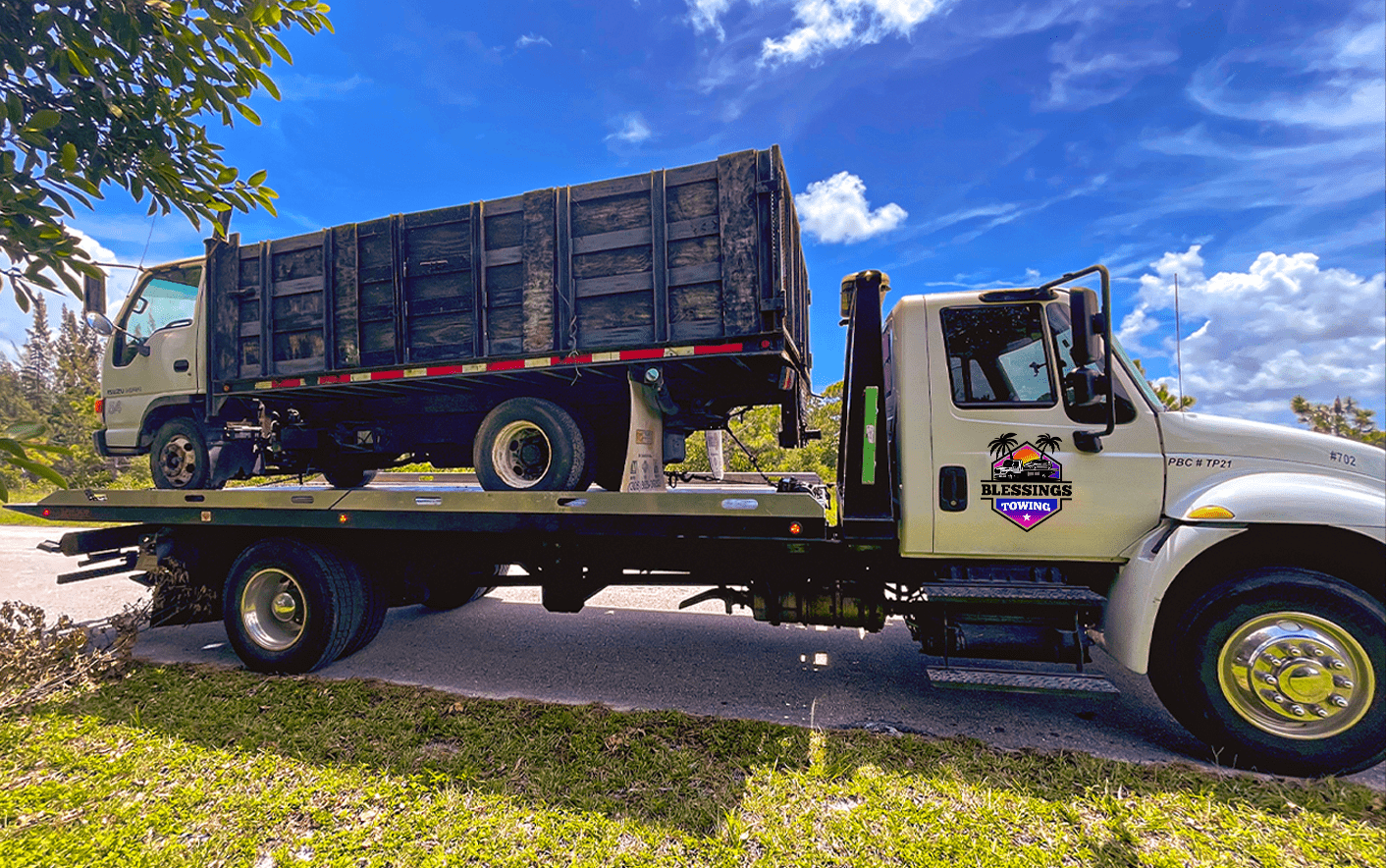 Towing Service » Blessings Towing Low Price West Palm Beach